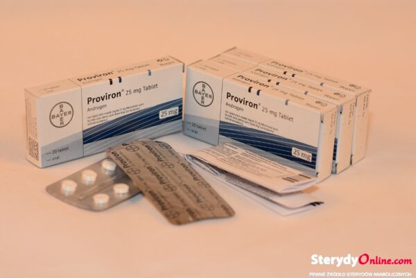 Hormon i jednocześnie bloker Proviron / Mesterolon